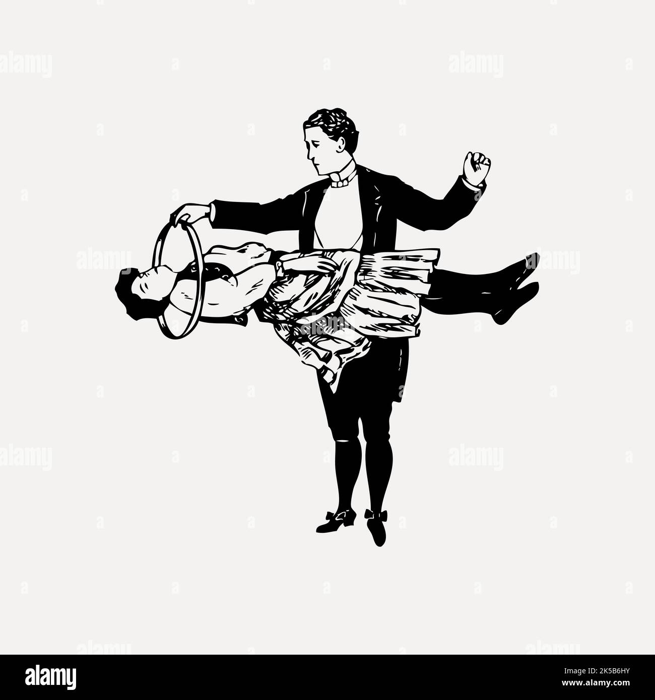 Vintage magician illustration hi-res stock photography and images - Alamy