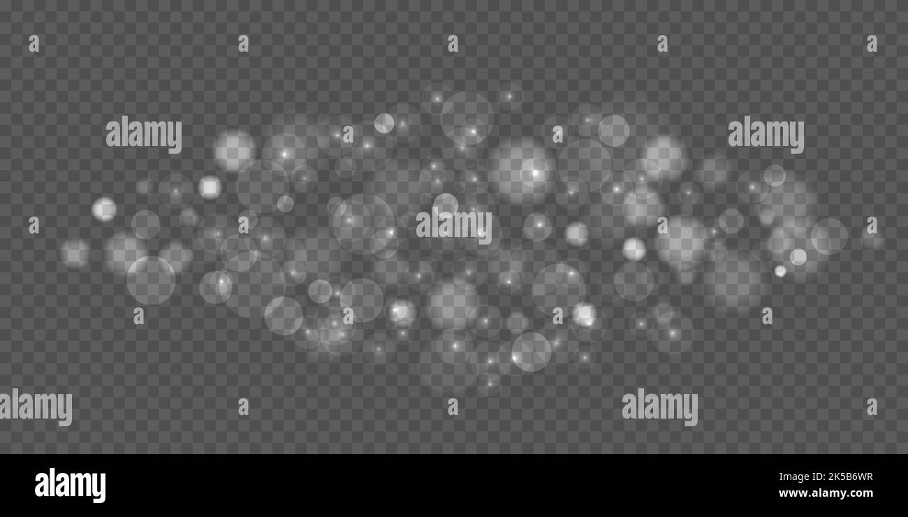 Bokeh lights effect. Festive purple and golden luminous background ...