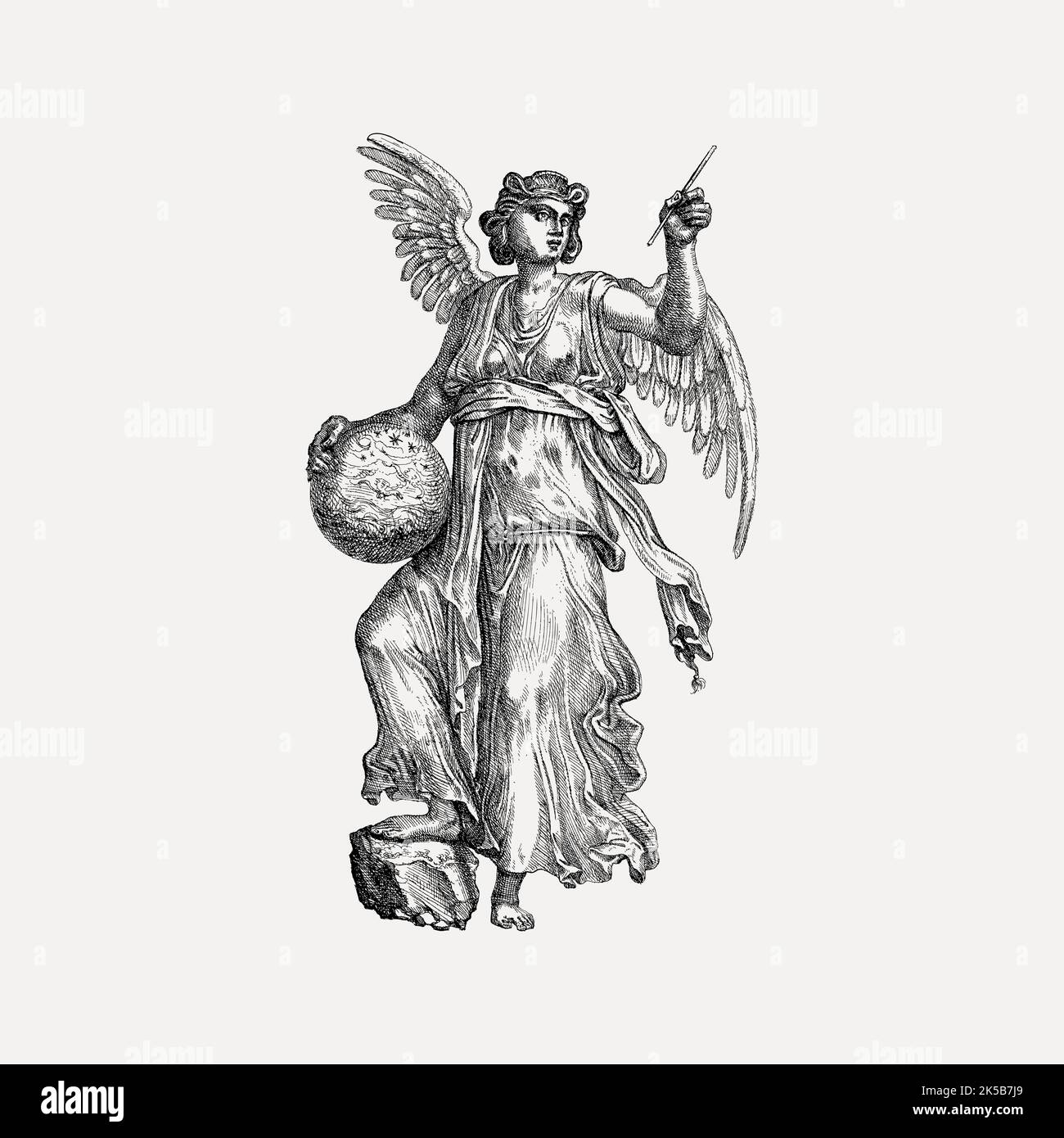 Astronomia collage element, drawing illustration vector Stock Vector ...