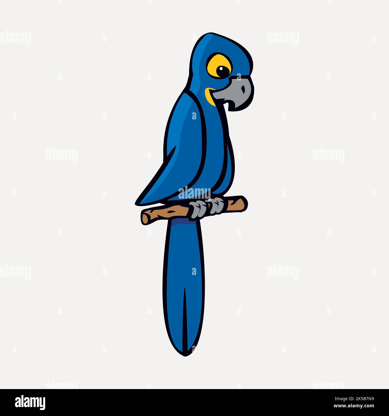 Parrot Cartoon Clipart Illustration Vector Stock Vector Image And Art Alamy