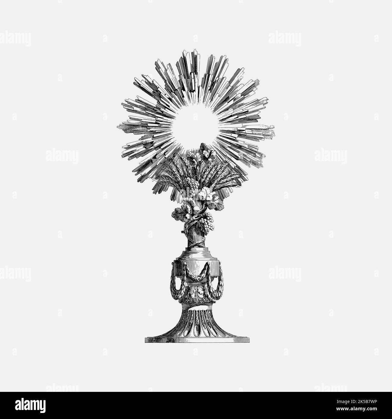 Holy object collage element, drawing illustration vector Stock Vector ...