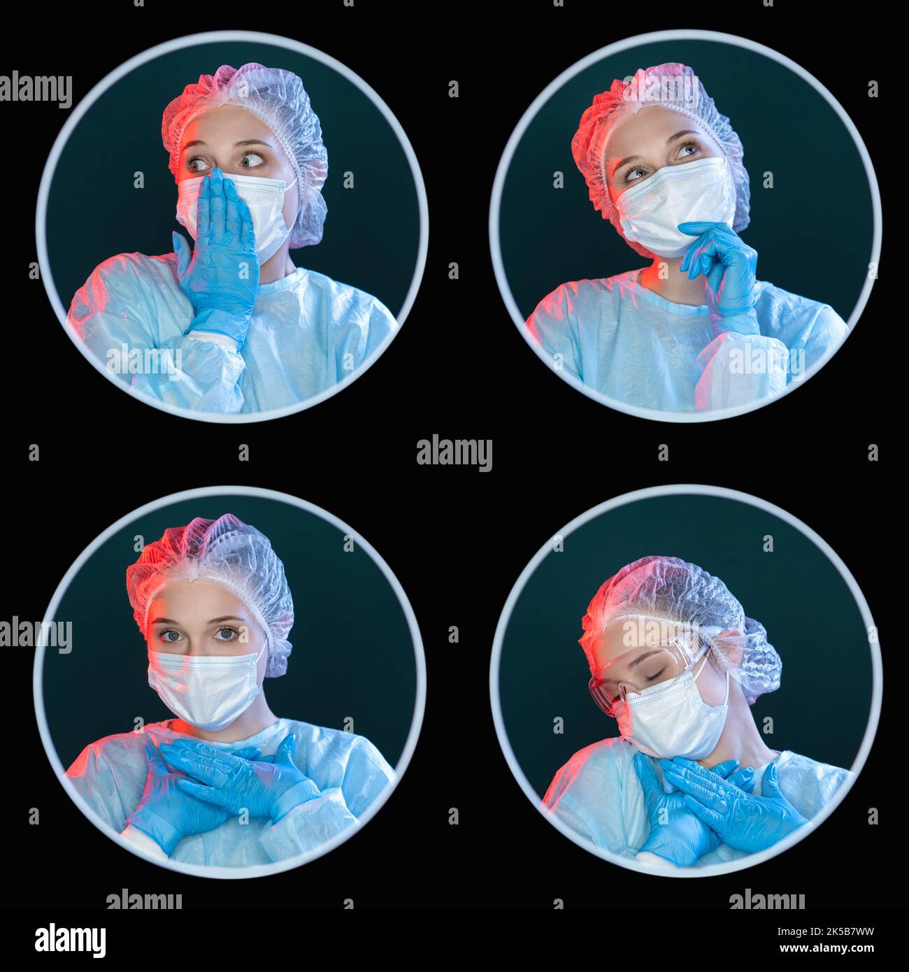 Doctor portrait collage. Healthcare gratitude. Medical devotion ...
