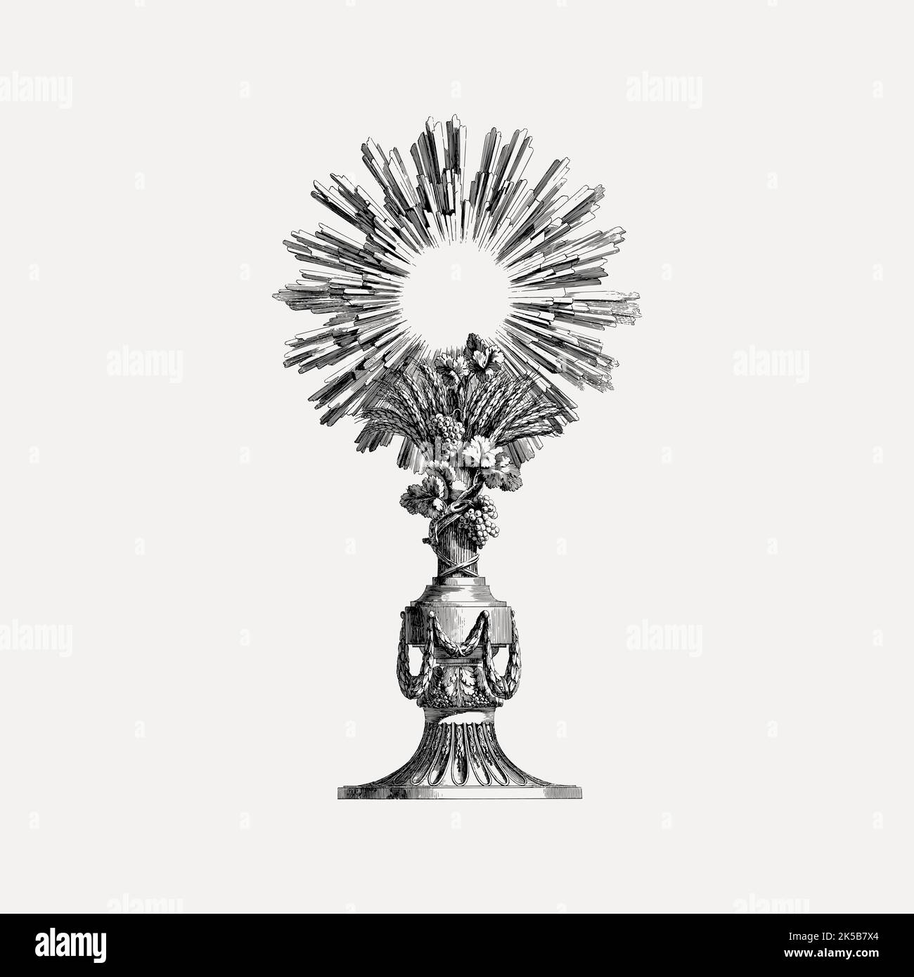 Holy object collage element, drawing illustration vector Stock Vector ...