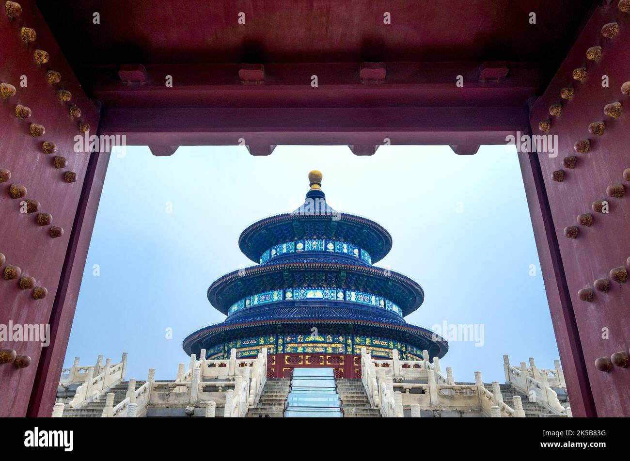 The Hall of Prayer for Good Harvests, the largest building in the ...