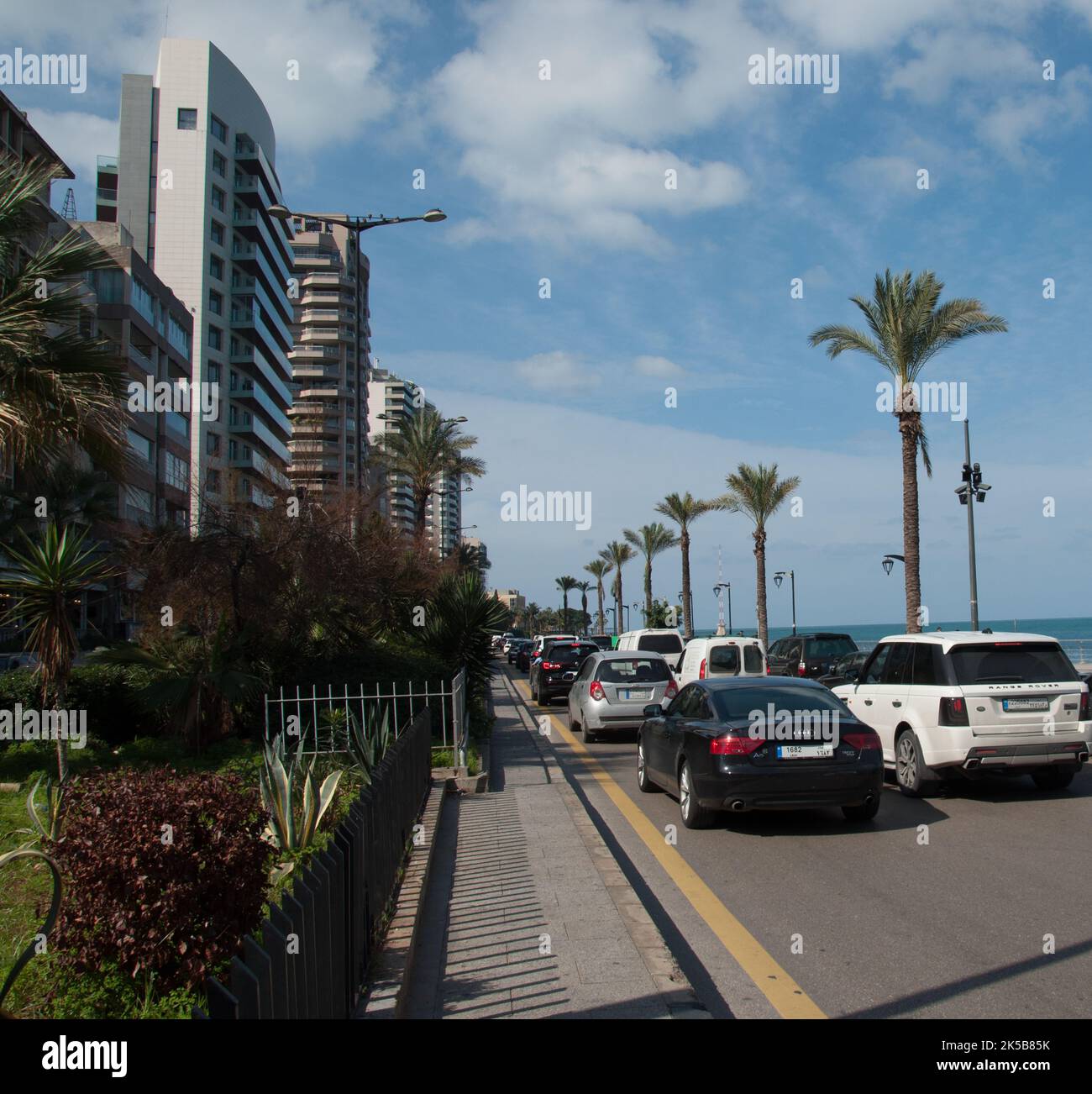 The Corniche, Beirut, Lebanon, Middle East Stock Photo - Alamy