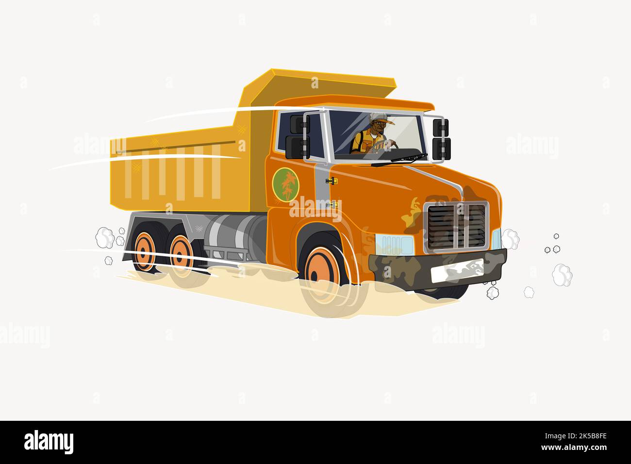 Dump truck clipart hi-res stock photography and images - Alamy