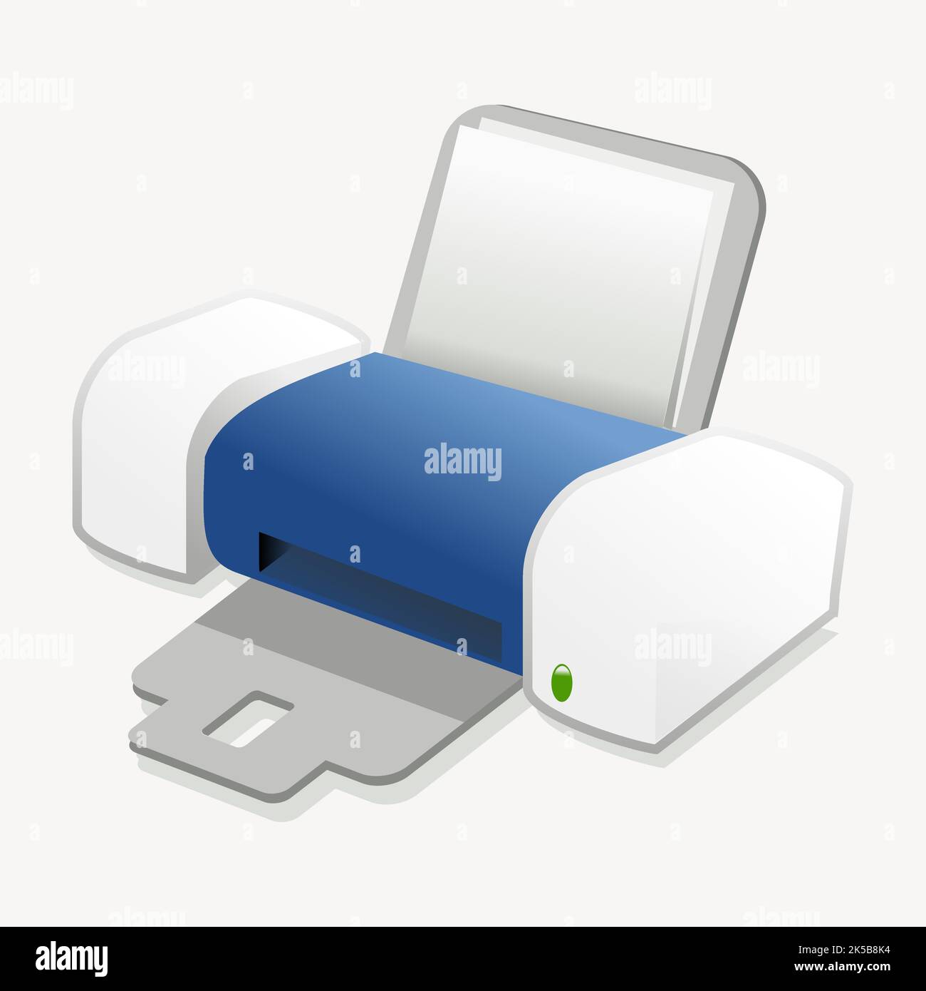 Printer clipart, illustration vector Stock Vector Image & Art - Alamy