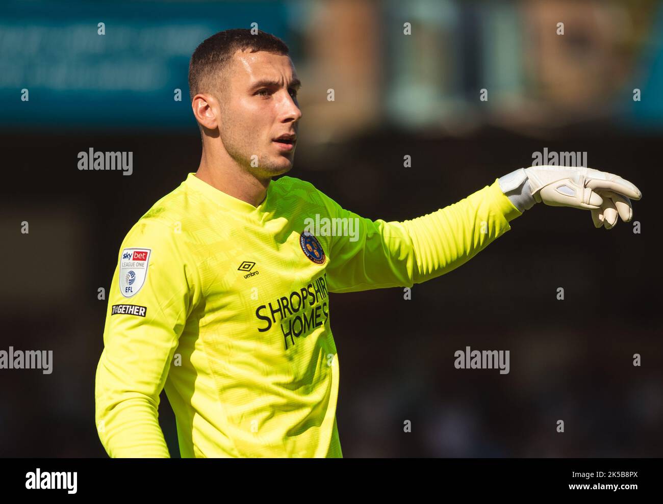 File photo dated 13-08-2022 of Shrewsbury Town goalkeeper Marko Marosi ...