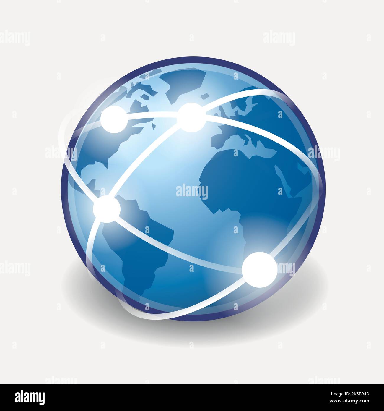 Global network clipart, technology illustration vector Stock Vector ...