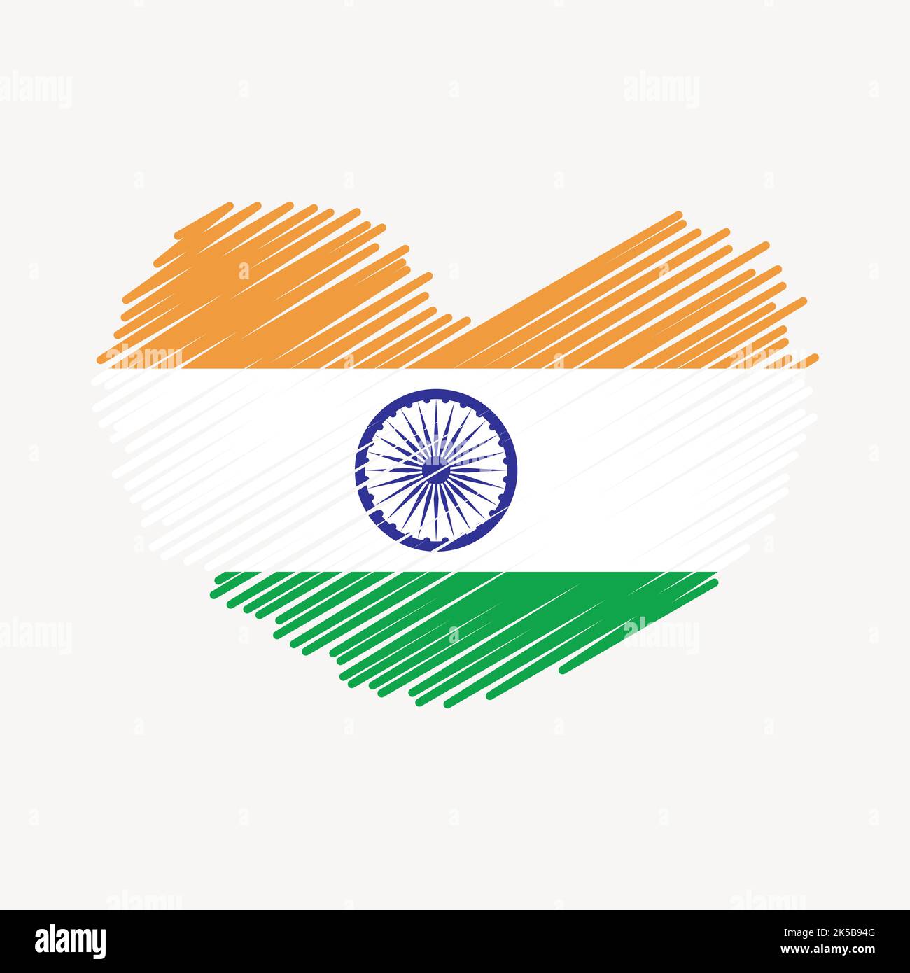 Indian flag clipart, country illustration vector Stock Vector Image ...