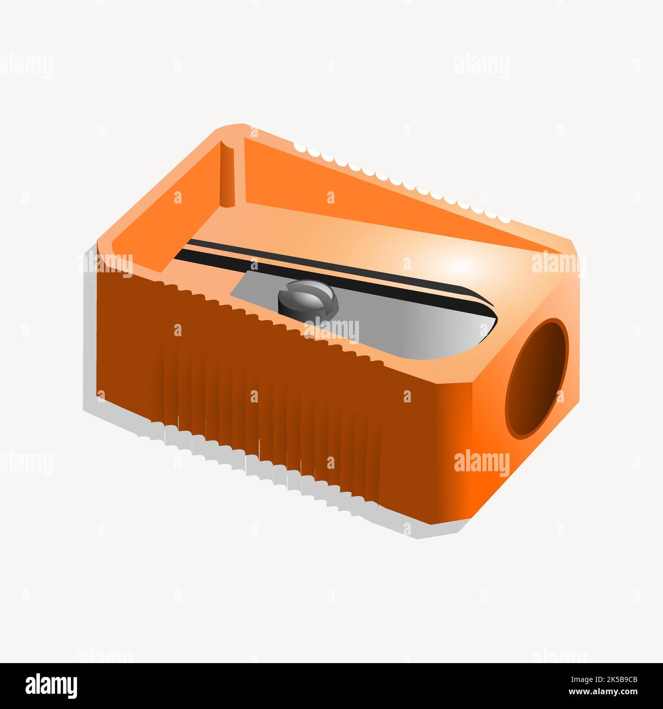 Pencil sharpener clipart, illustration vector Stock Vector Image & Art ...
