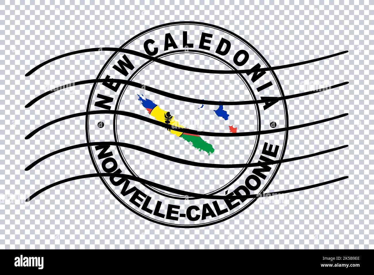 New caledonia postage stamp hi-res stock photography and images - Alamy