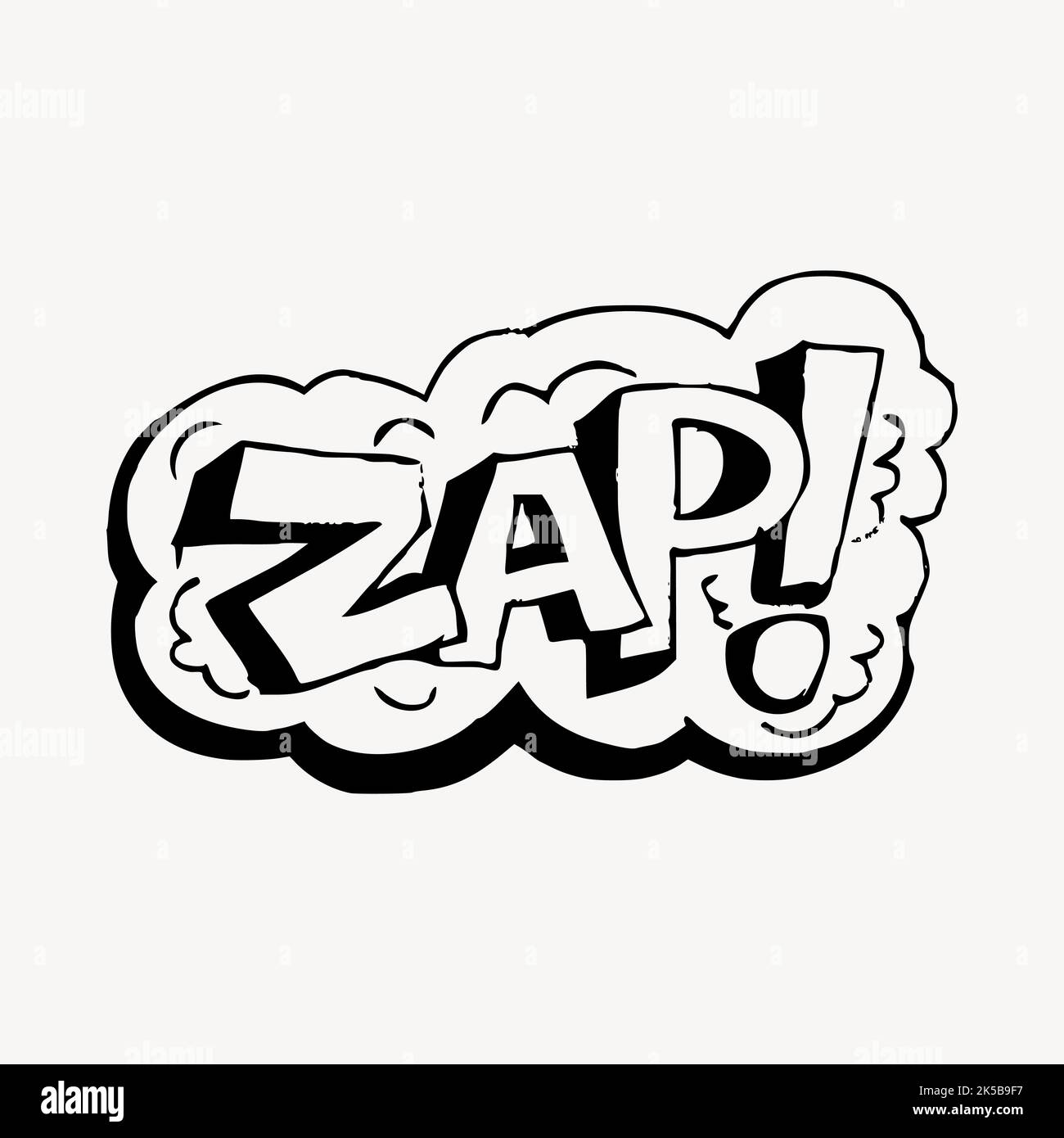 Zap Clipart Black And White