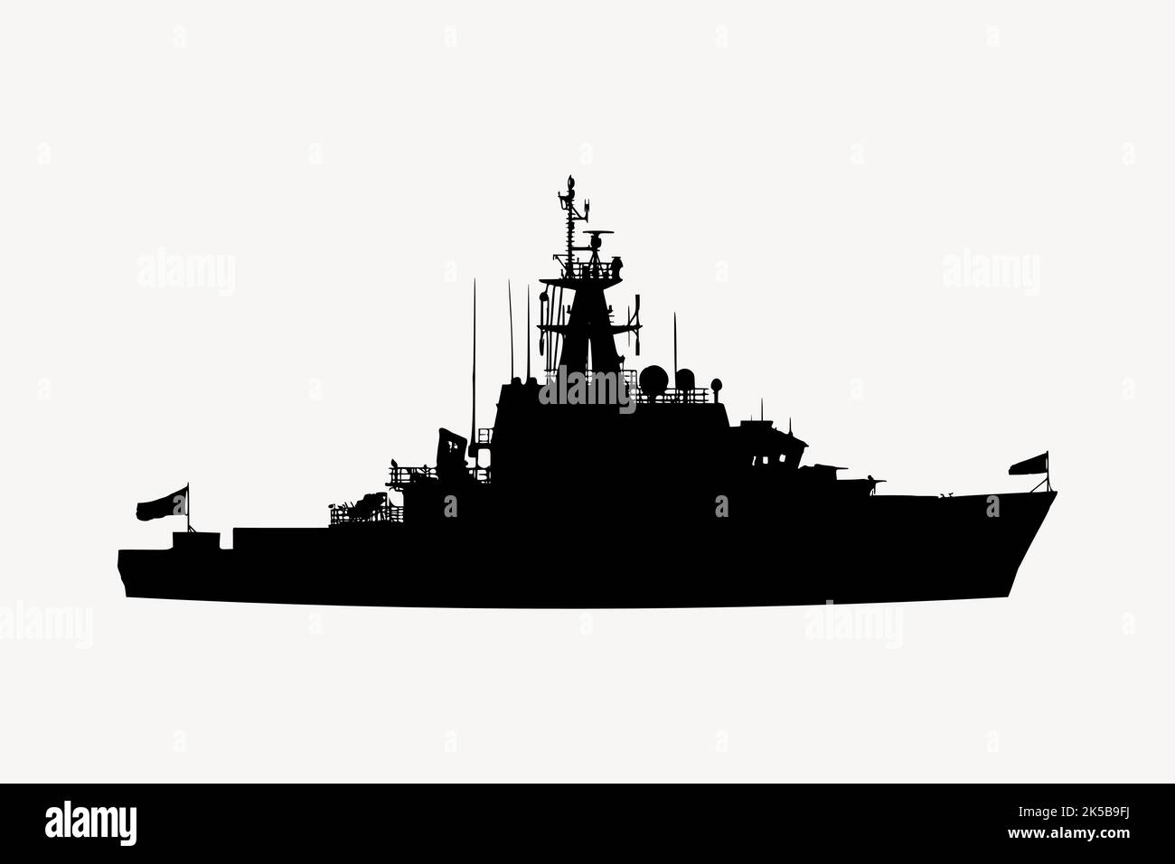 Battleship Silhouette