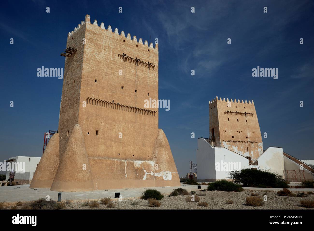 Umm Salal Mohammed, ein ehemaliges Fort aus dem 19. Jahrhundert, Katar ...