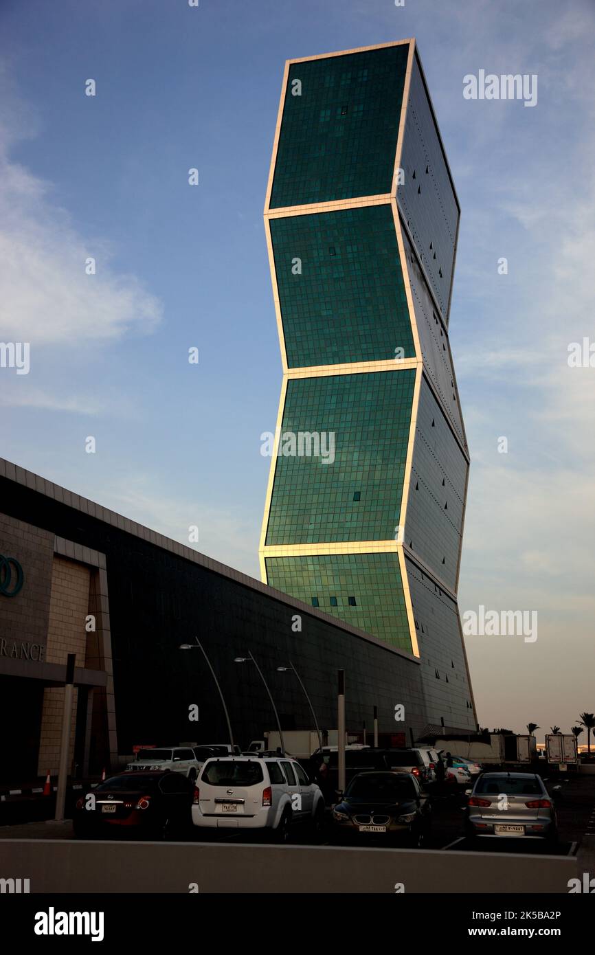 Qatar Pearl und Porto Arabia, Doha, ZigZag Towers, Qatar, Katar Stock ...