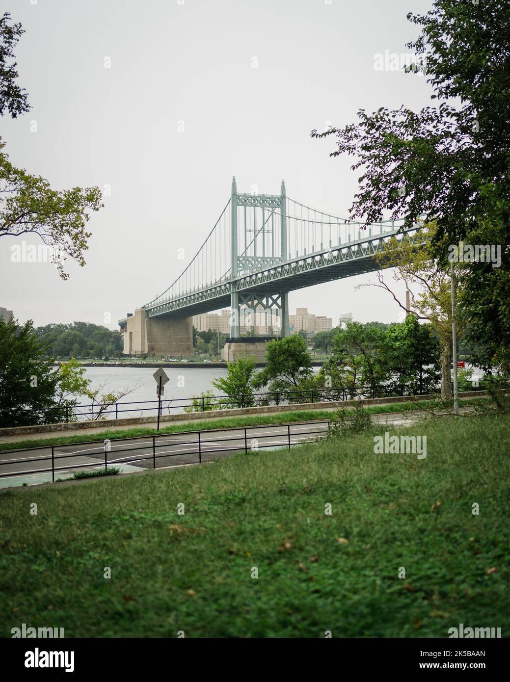 View of the RFK Bridge from Astoria Park, Queens, New York Stock Photo ...