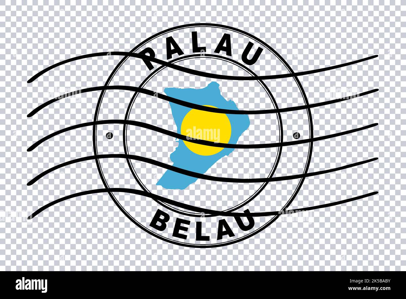 Palau stamp hi-res stock photography and images - Alamy