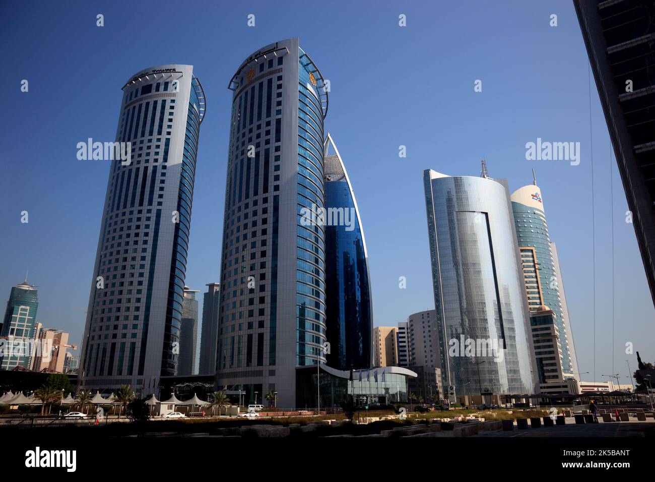 Al Fardan Residences, Barjeel Tower, Wind Tower, Doha, Qatar, Katar ...