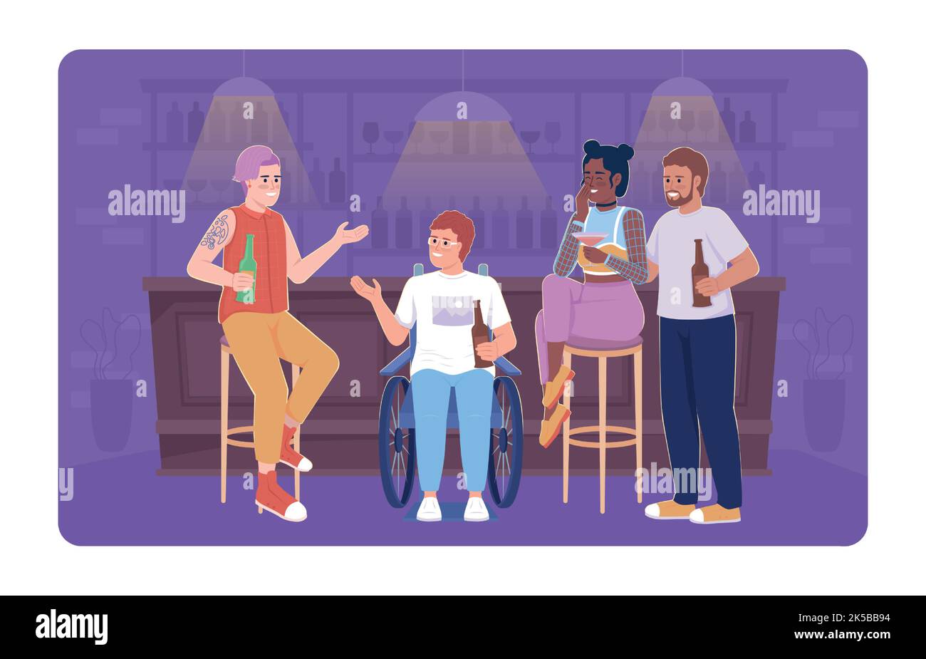 Interaction bar Stock Vector Images - Alamy