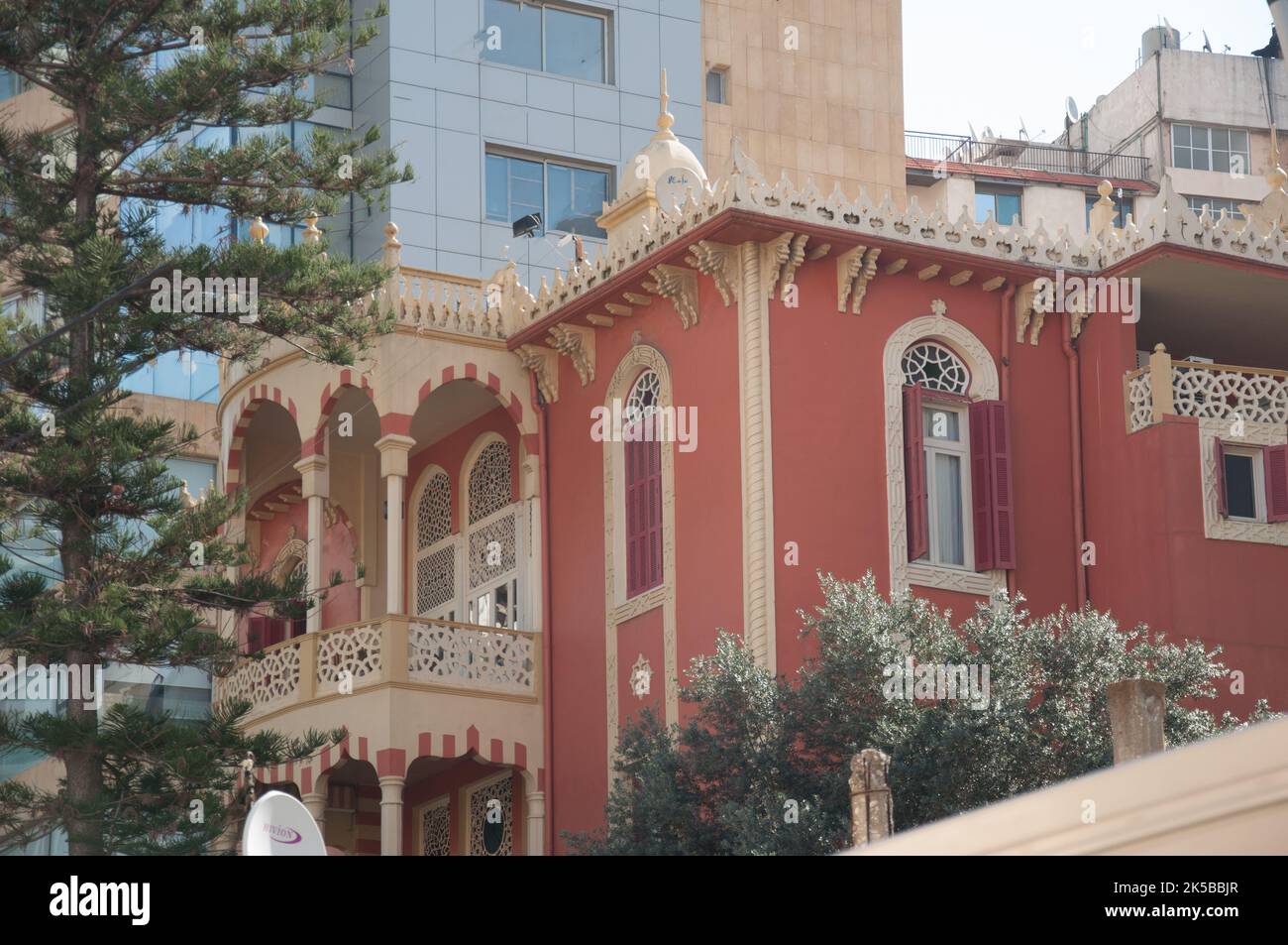 Traditional Building, Beirut, Lebanon, Middle East Stock Photo - Alamy
