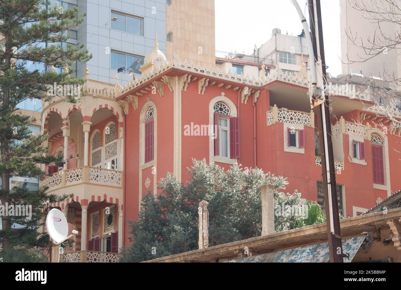 Traditional Building, Beirut, Lebanon, Middle East Stock Photo - Alamy