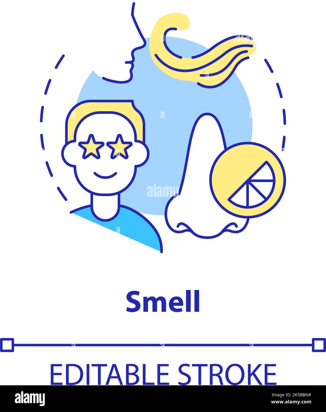 Smell concept icon Stock Vector Image & Art - Alamy