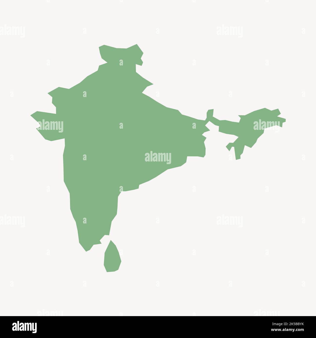 India map collage element illustration vector Stock Vector Image & Art ...