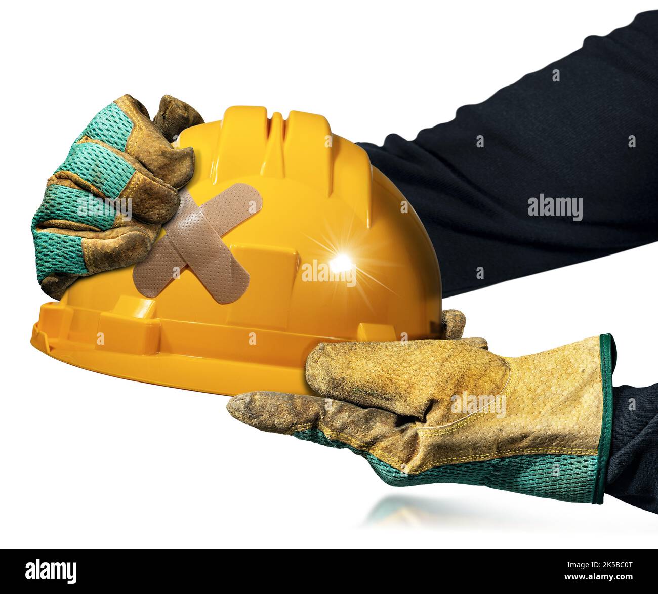 Workplace safety helmet medical Cut Out Stock Images & Pictures - Alamy