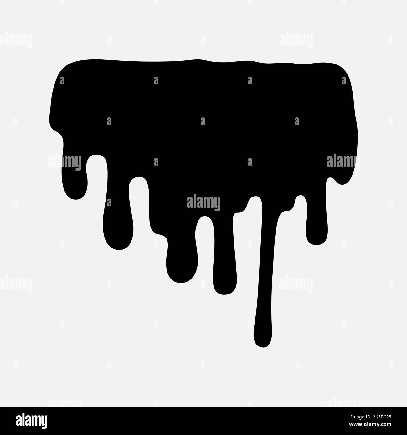 Ink splatter clipart, frame illustration vector Stock Vector Image ...