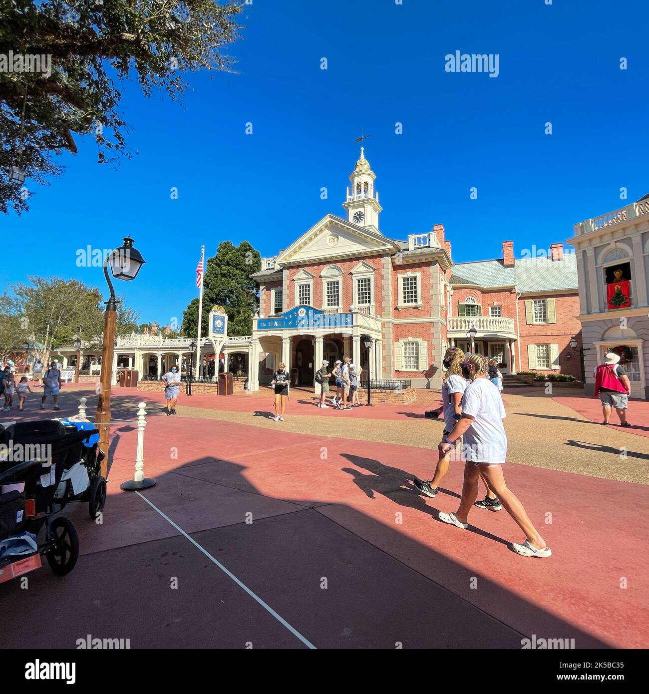 Orlando, FL USA - November 25, 2020: The Hall of Presidents show at ...