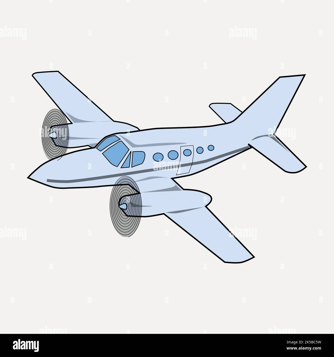 Jet plane clipart, illustration vector Stock Vector Image & Art - Alamy