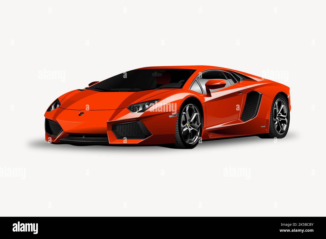 Sport car collage element illustration vector Stock Vector Image & Art ...