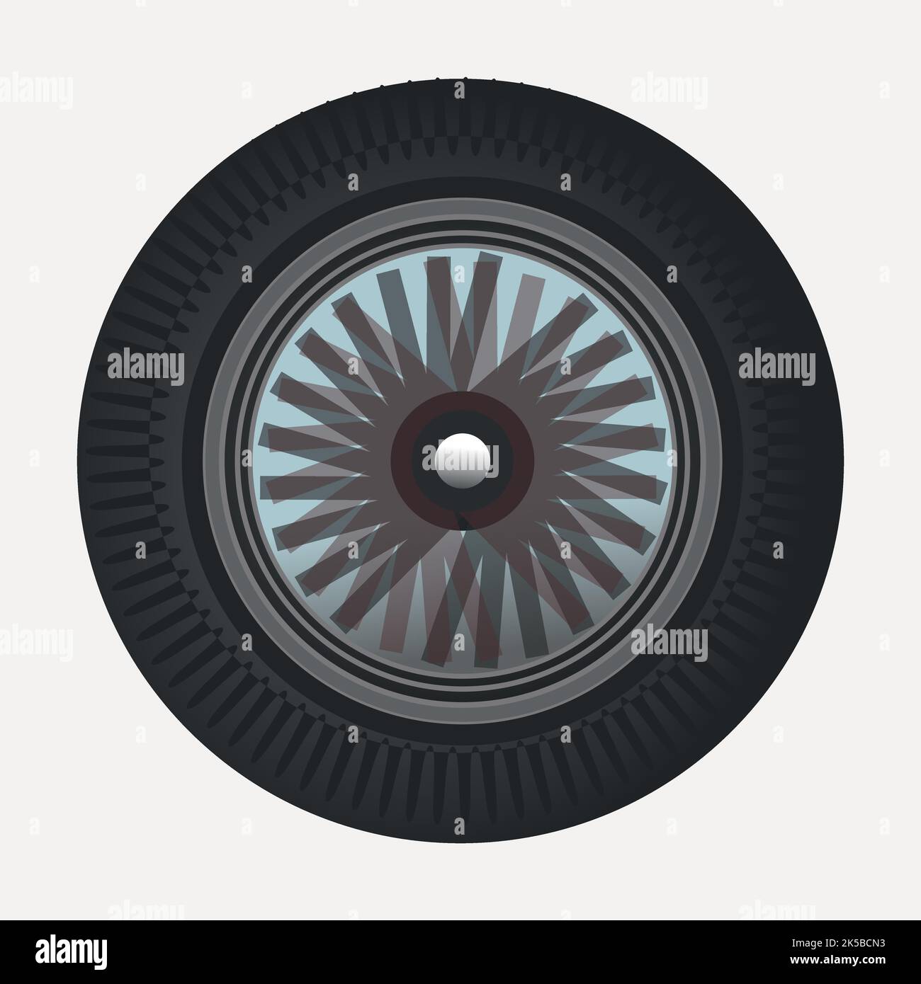 Car wheel clipart, illustration vector Stock Vector Image & Art - Alamy