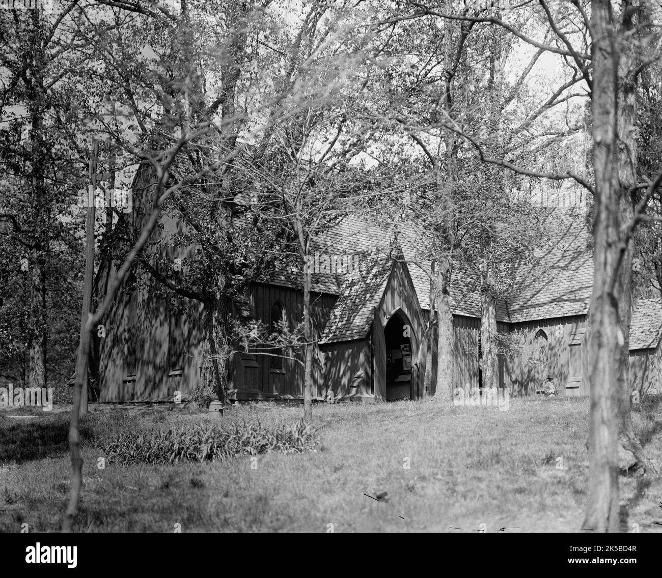 Timber gothic revival architecture Black and White Stock Photos ...