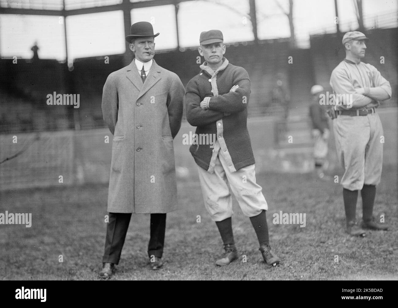 Clark Griffith, right, 1912. [US Major League Baseball pitcher, manager ...