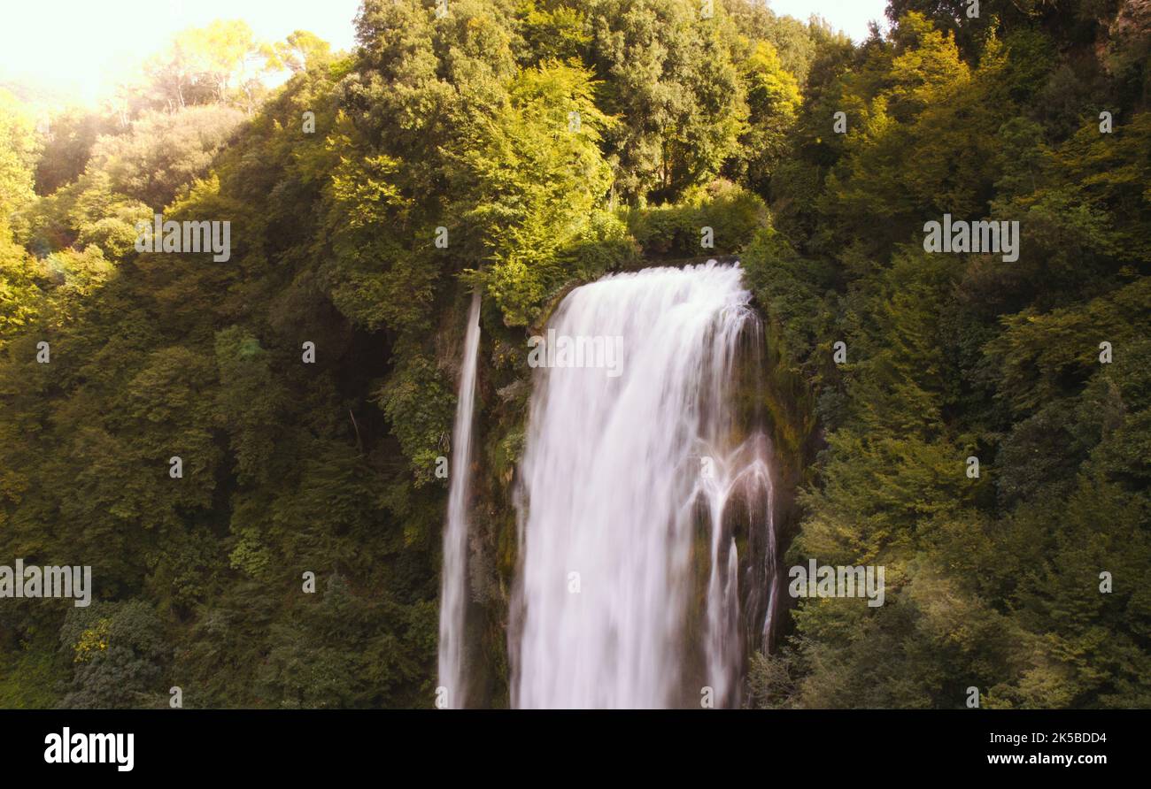 September 30th 2022, Marmore , province of Terni , Italy, famous ...