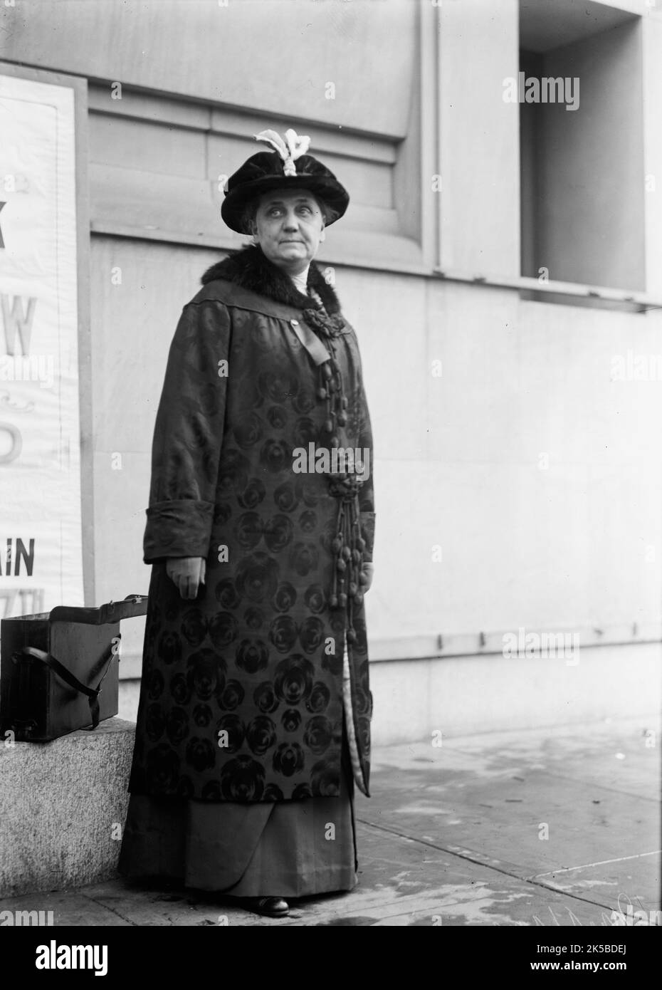 Jane Addams, 1913. US suffragist, activist and social reformer Stock ...