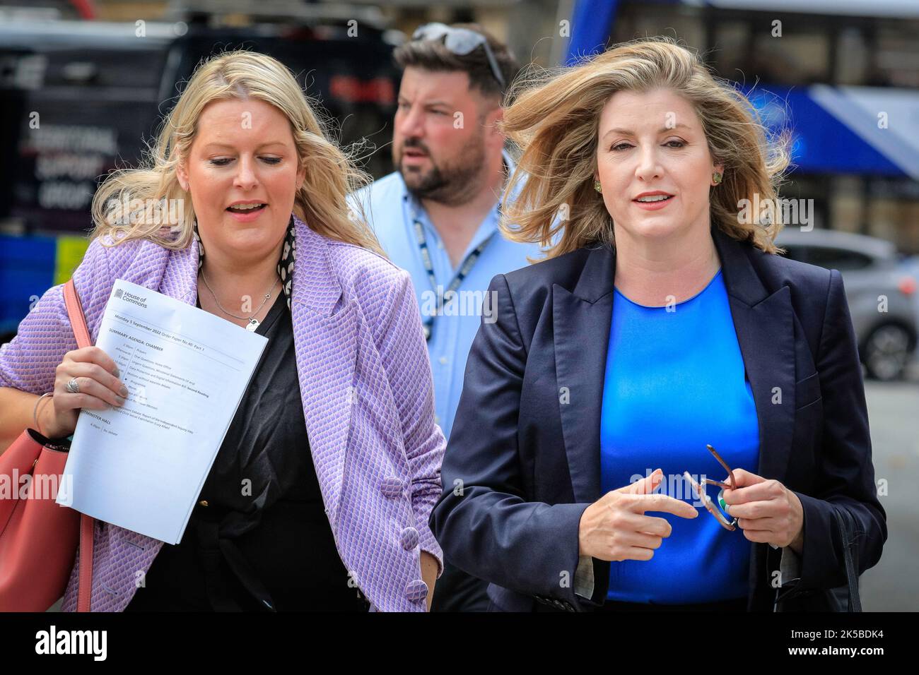 Penny Mordaunt, MP, Conservative Party politician, kLeader of the House ...