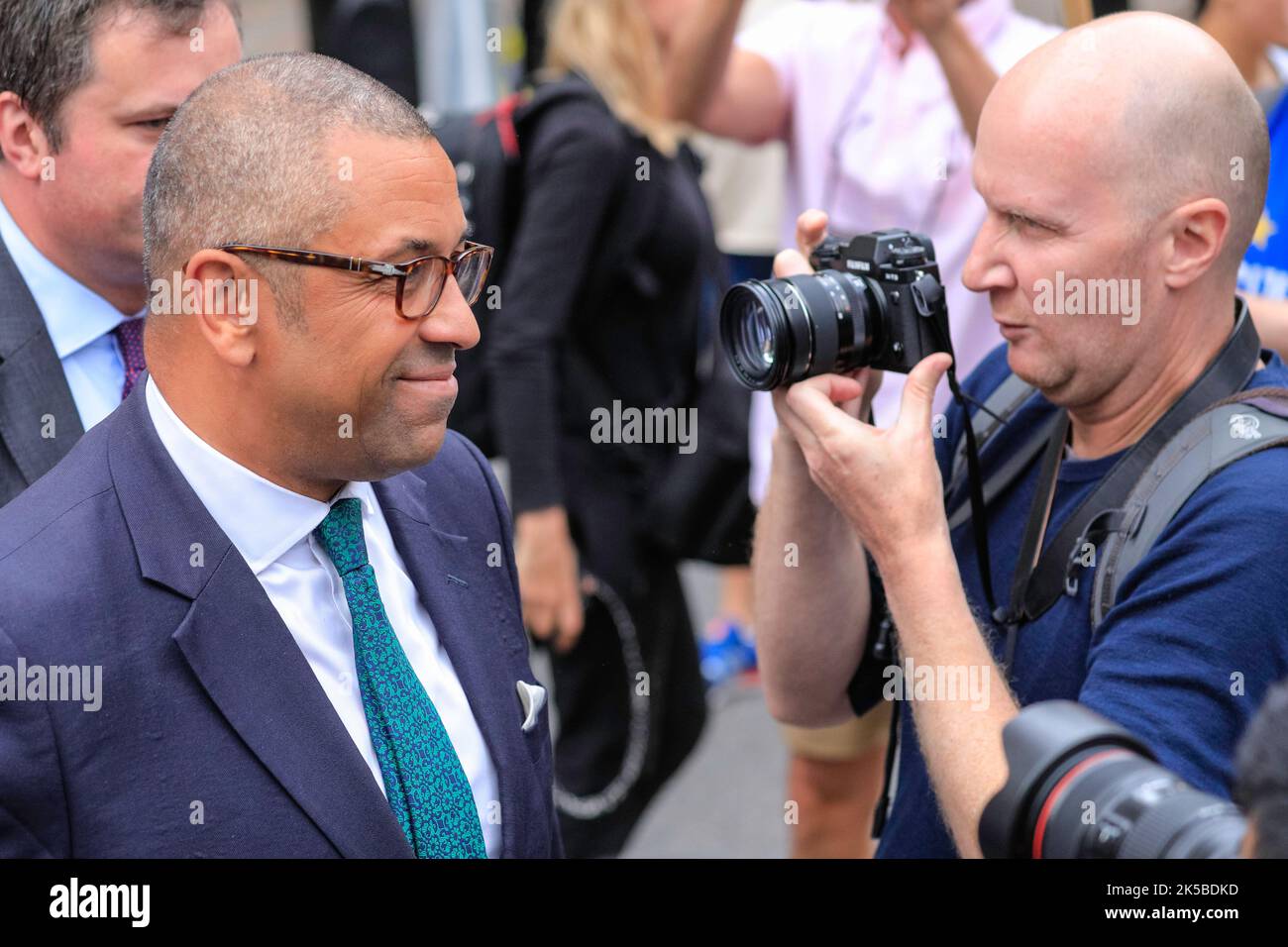James Cleverly, MP, Foreign Secretary, Conservative Party politician ...