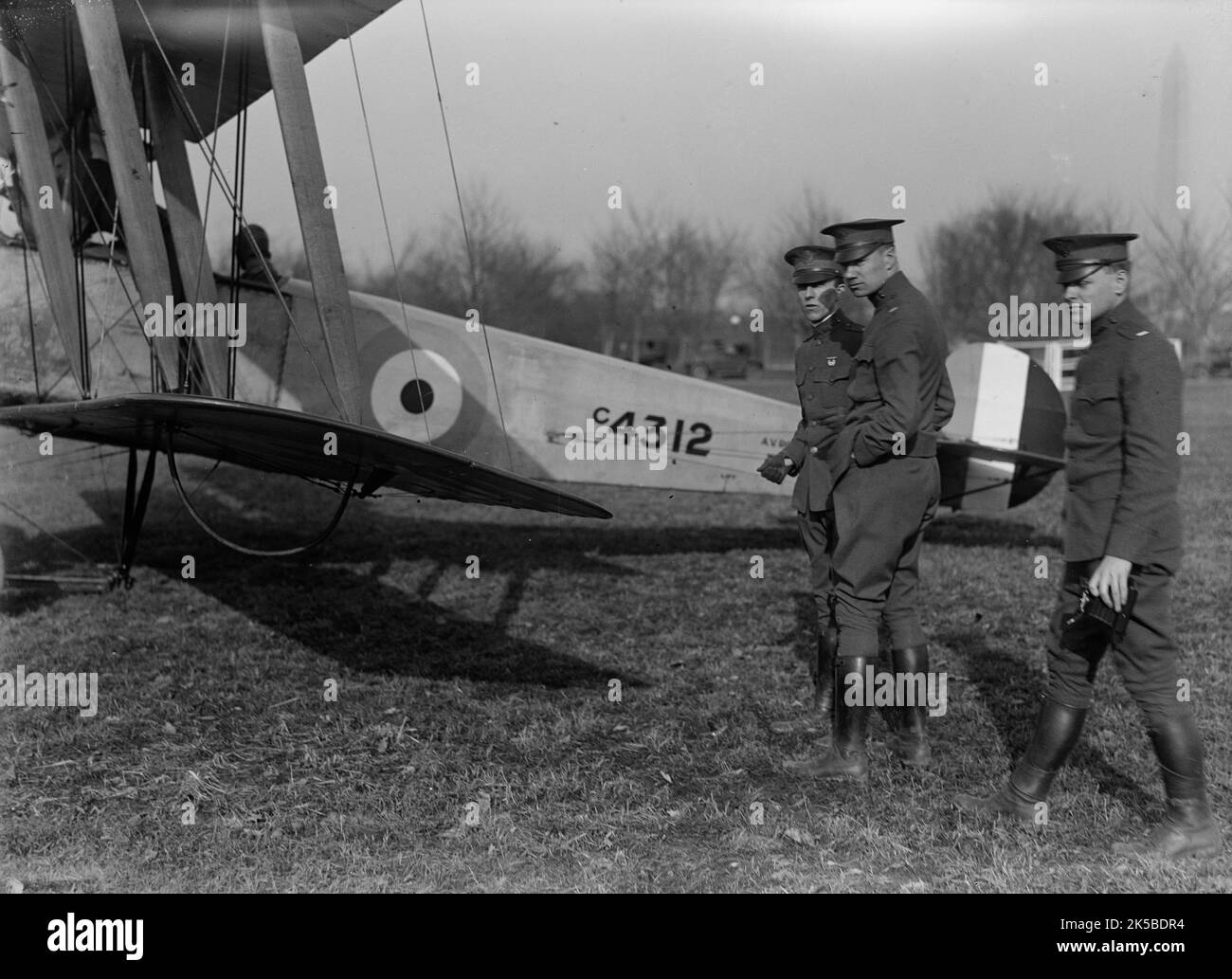Allied Aircraft - Demonstration At Polo Grounds; Col. Charles E. Lee ...