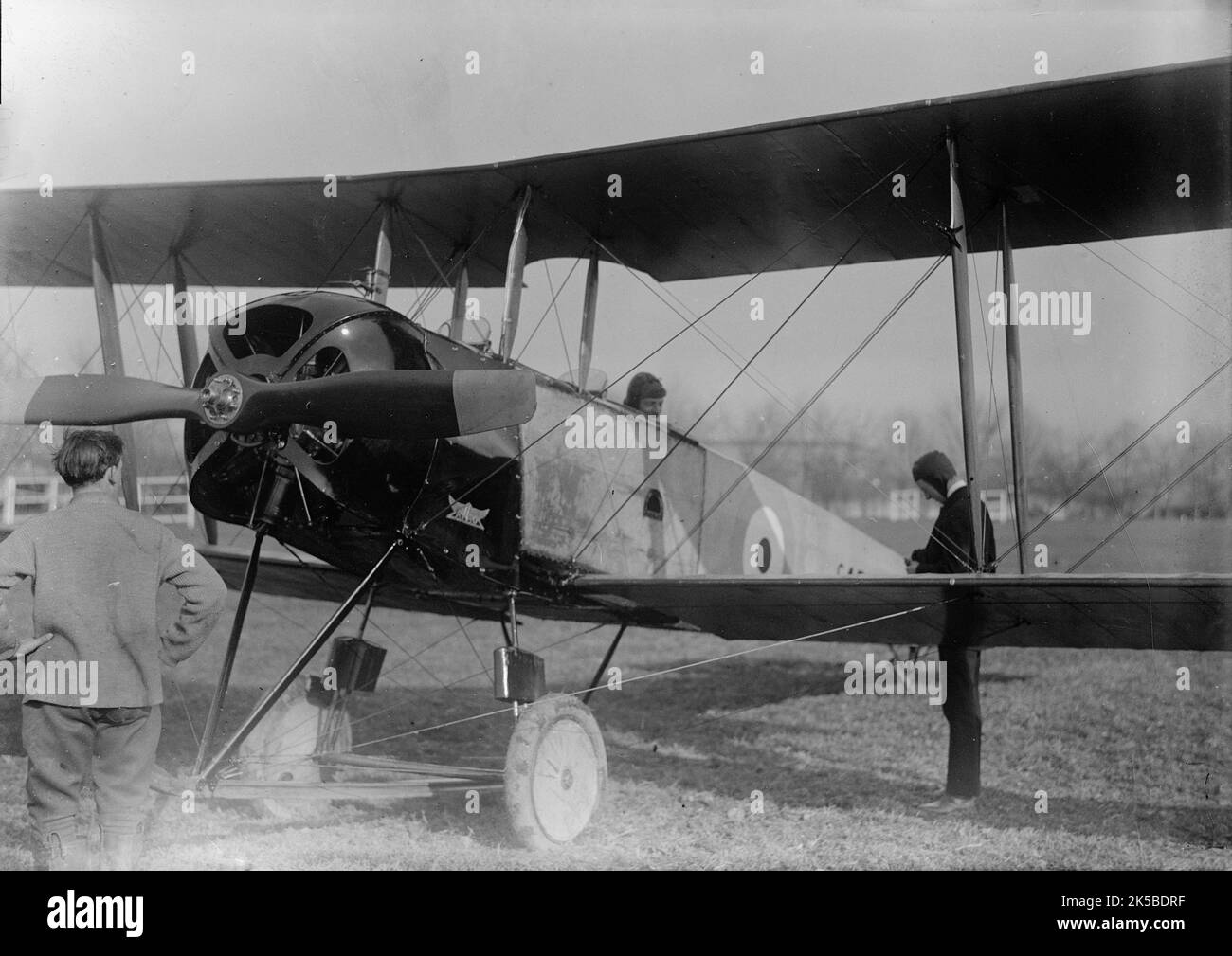 Allied Aircraft - Demonstration At Polo Grounds; Col. Charles E. Lee ...