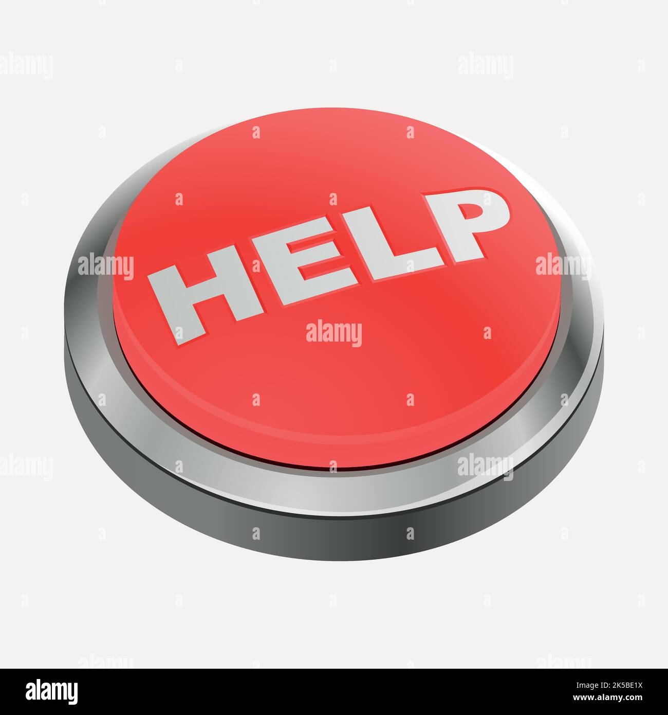 Help button clipart, illustration vector Stock Vector Image & Art - Alamy