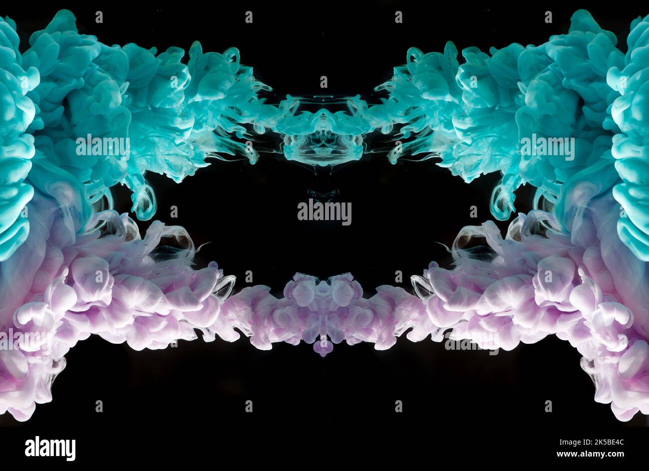 color abstraction, inks, color explosion Stock Photo - Alamy