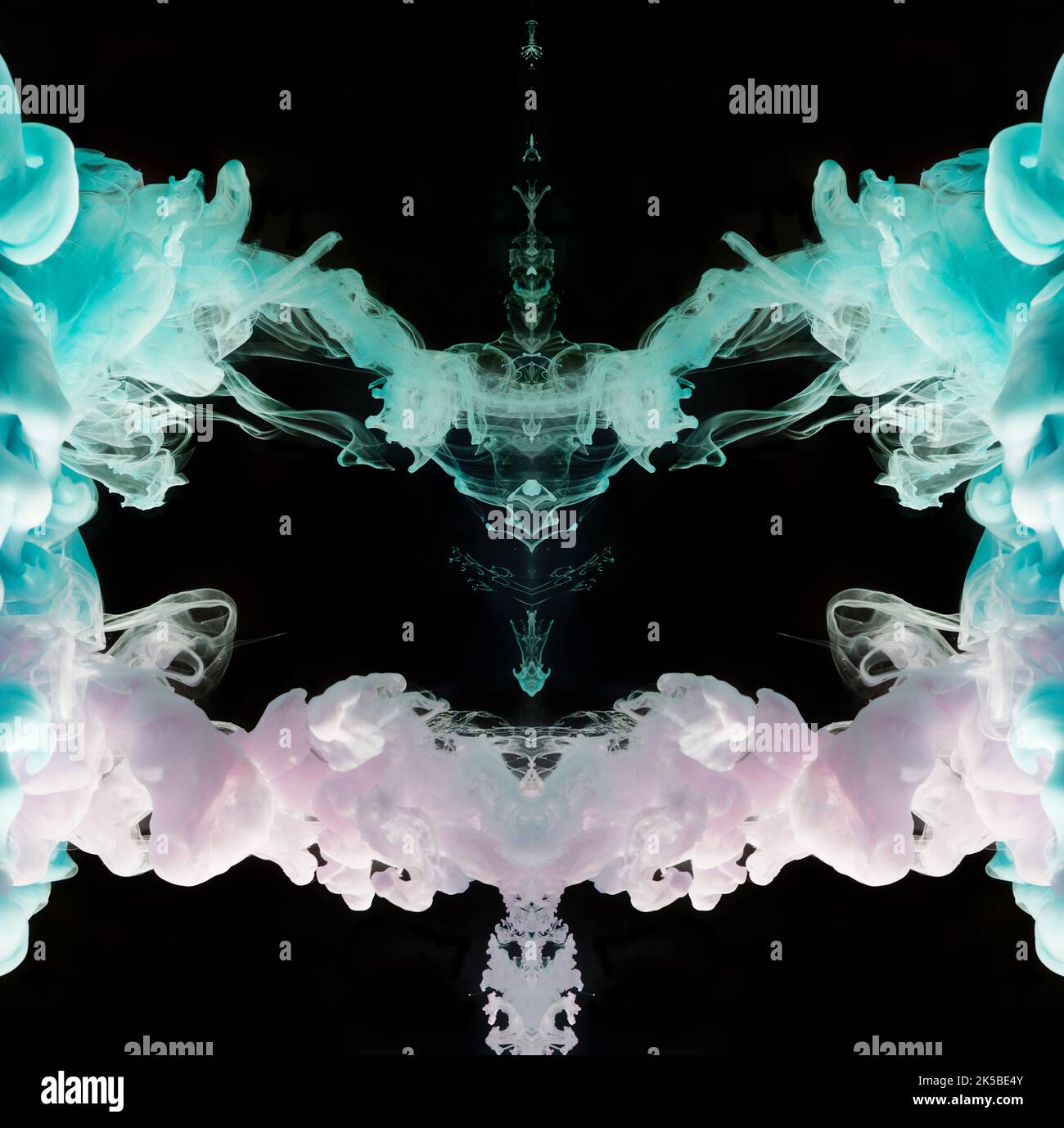 color abstraction, inks, color explosion Stock Photo - Alamy