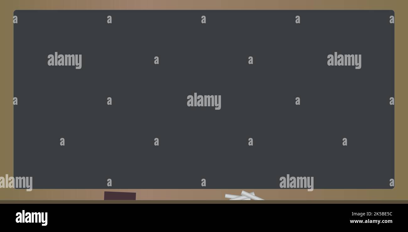 Blackboard clipart, school illustration vector Stock Vector Image & Art ...