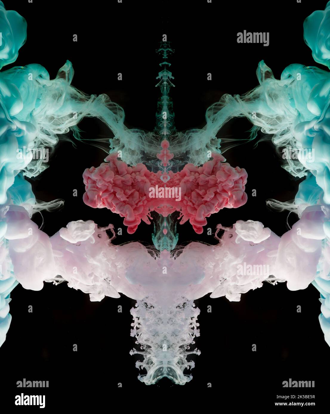 color abstraction, inks, color explosion Stock Photo - Alamy