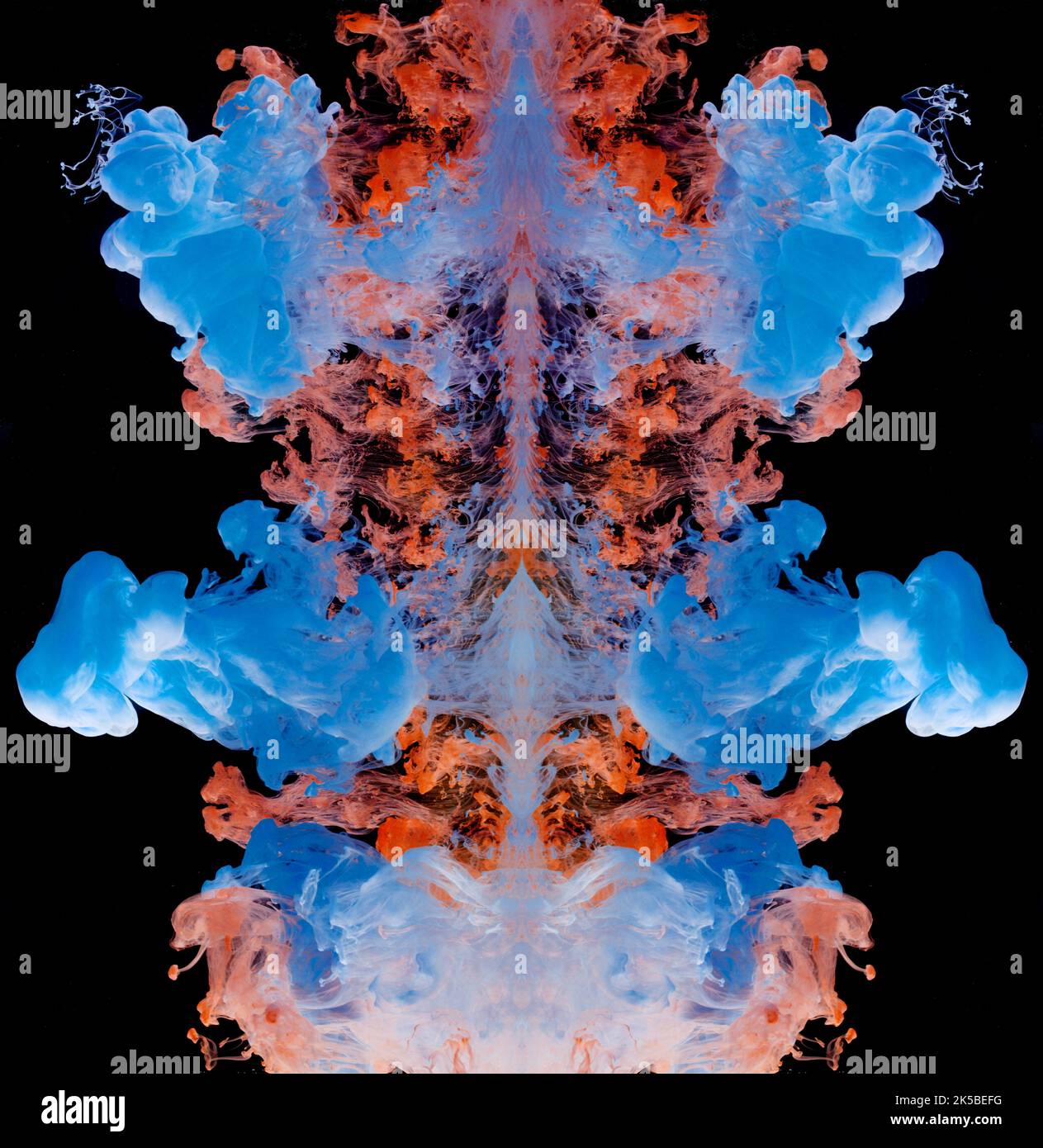 color abstraction, inks, color explosion Stock Photo - Alamy