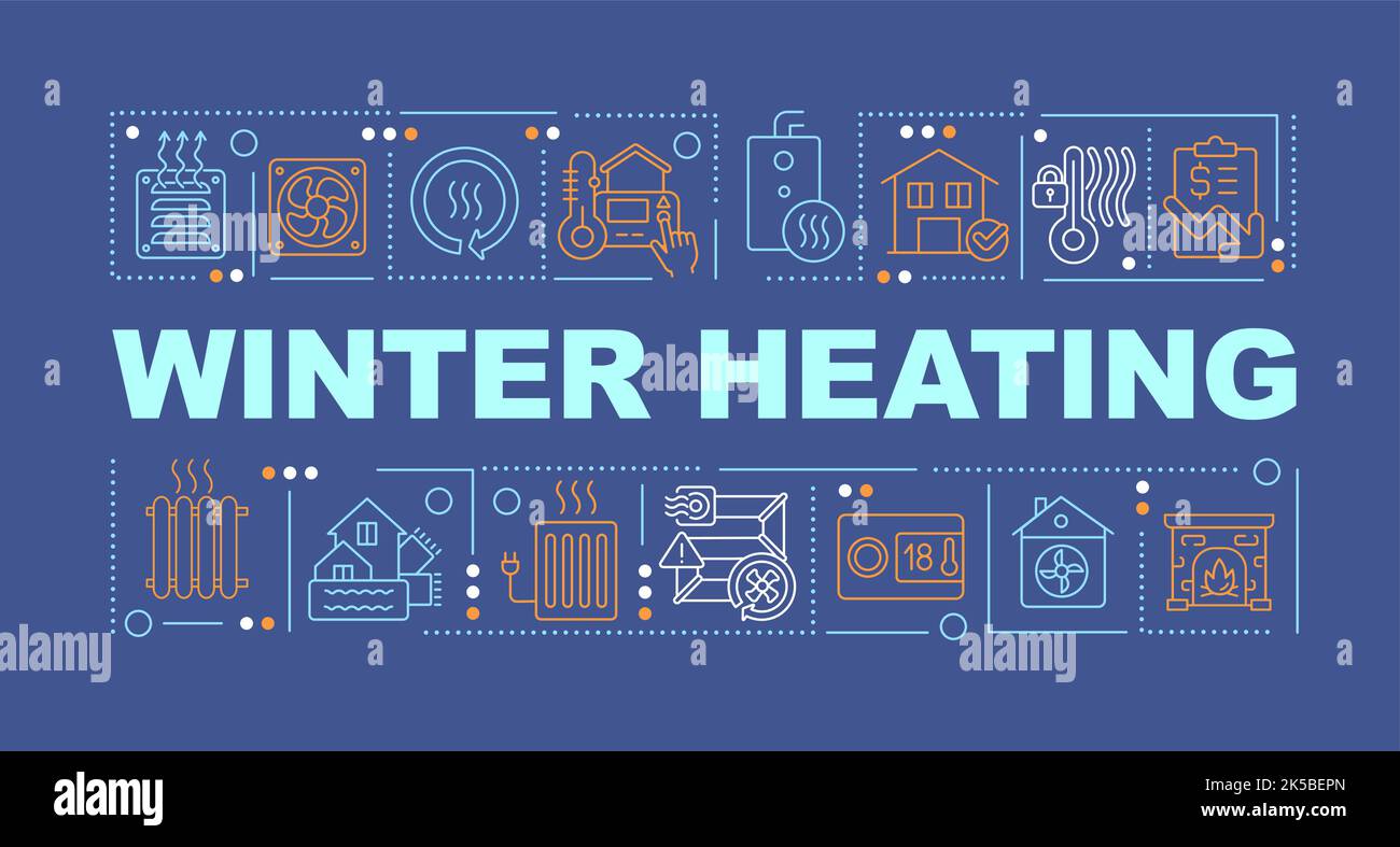 Keep warm this winter sign Stock Vector Images - Alamy
