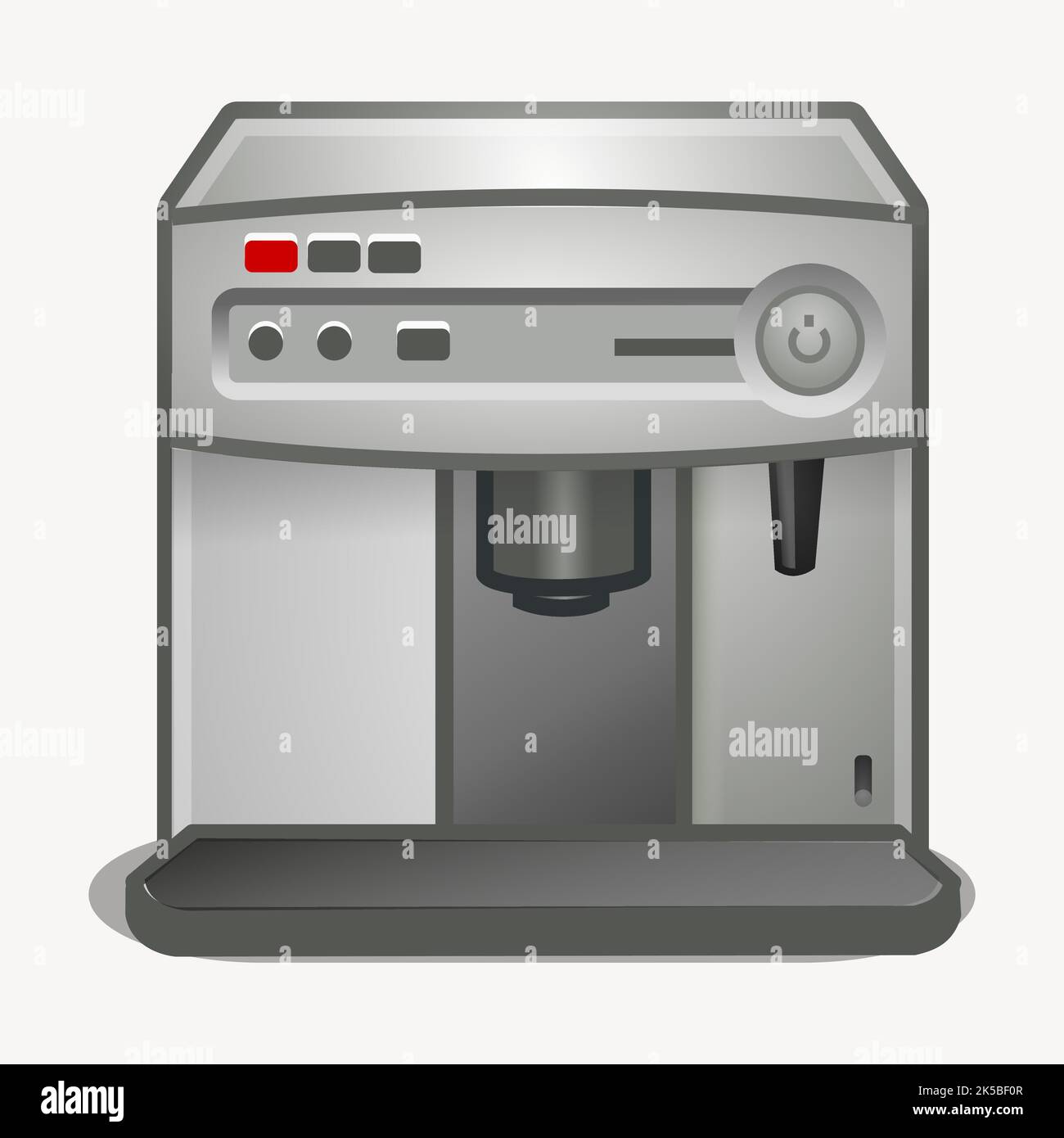Coffee maker clipart, illustration vector Stock Vector Image & Art - Alamy